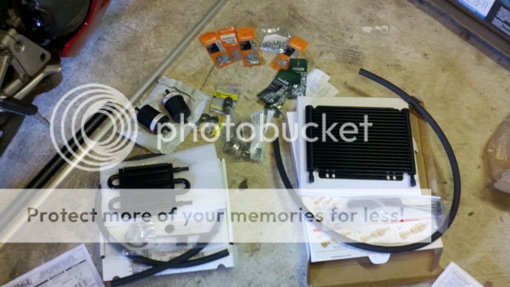 My ATF and PS cooler install! | Honda Pilot - Honda Pilot Forums