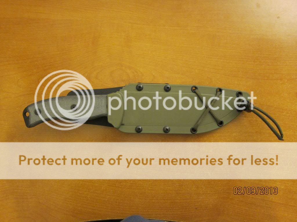 DPx HEST II assult survival knife/ESEE 3 w leather sheath/ESEE 6 w ...