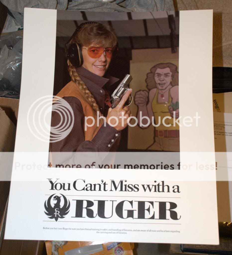 The Ruger Girl for Universal Gym Poster Plus others | RugerForum.com ...